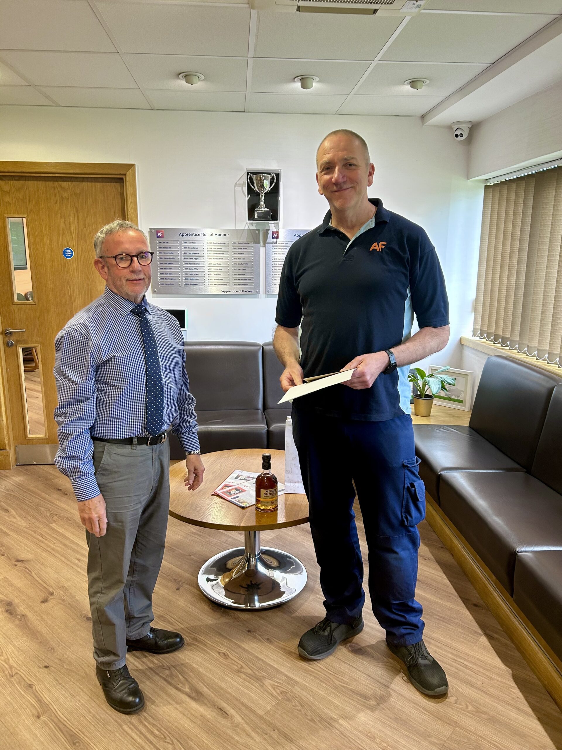 Adam joins our Veterans Club - AF Switchgear