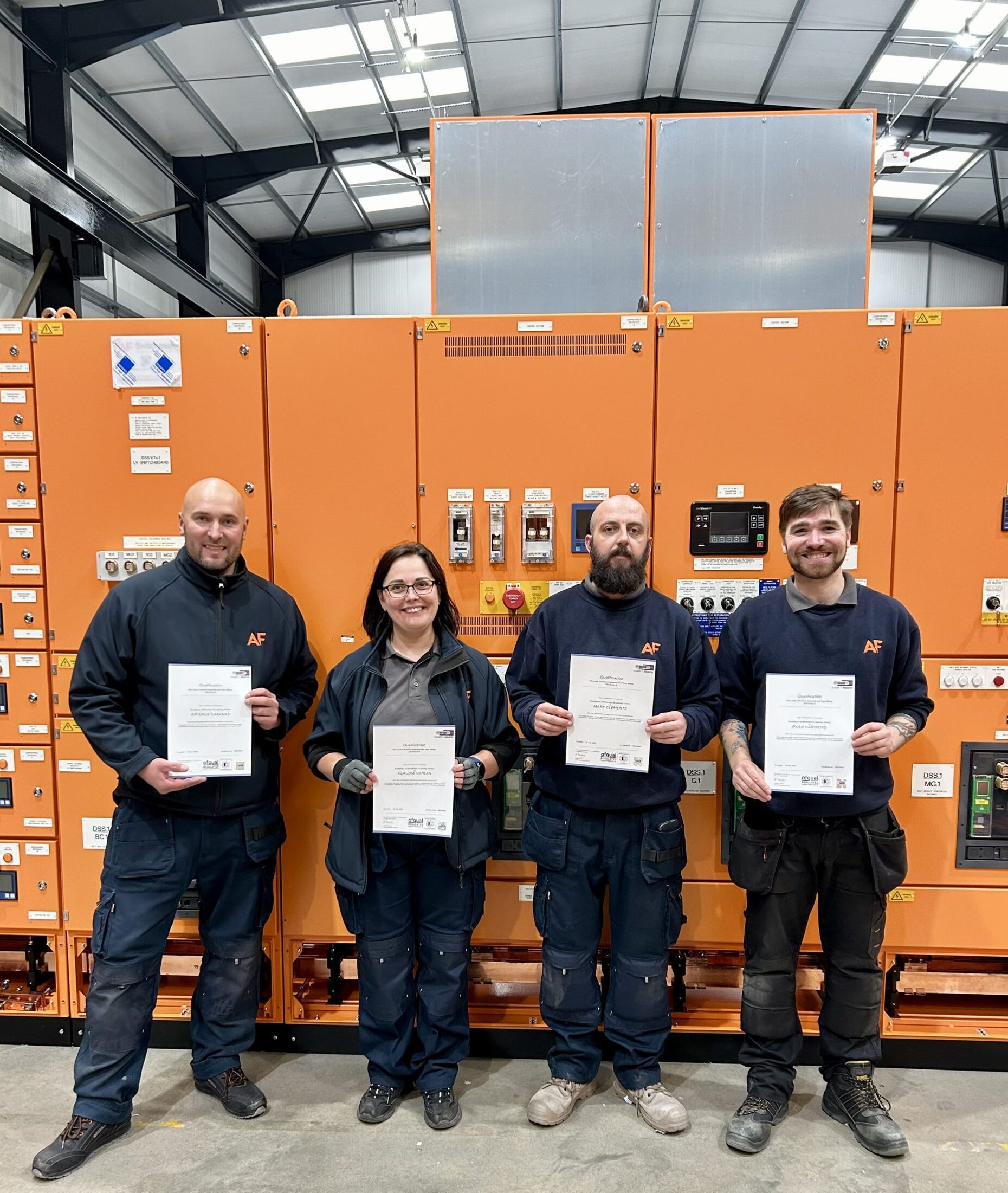 EAL Level 3 Panel Wiring for Engineering Applications - AF Switchgear